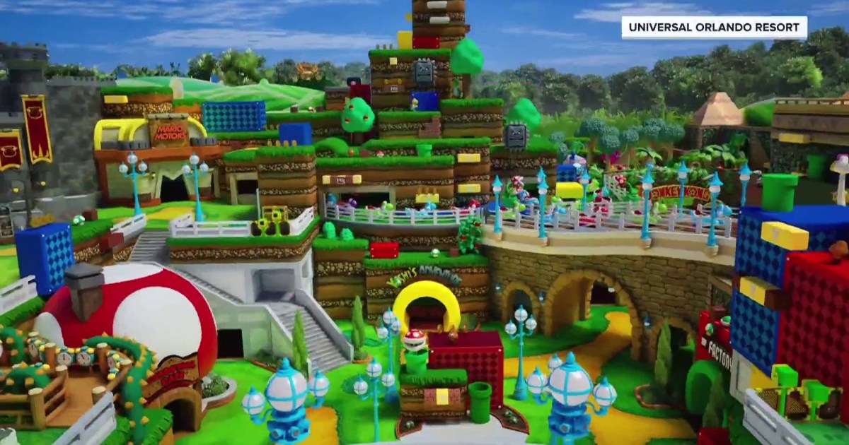 See Universal Orlando’s expanded Super Nintendo World