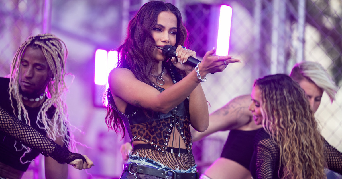 Anitta performs a medley of songs from album ‘Funk Generation’