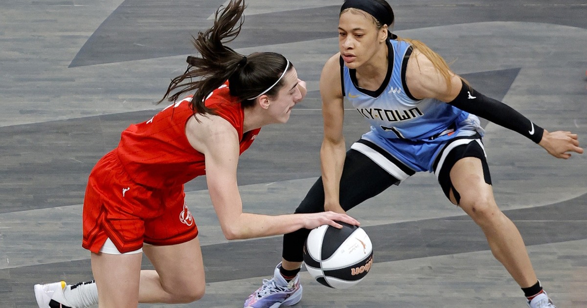 WNBA: Chennedy Carter's foul on Caitlin Clark was unnecessary