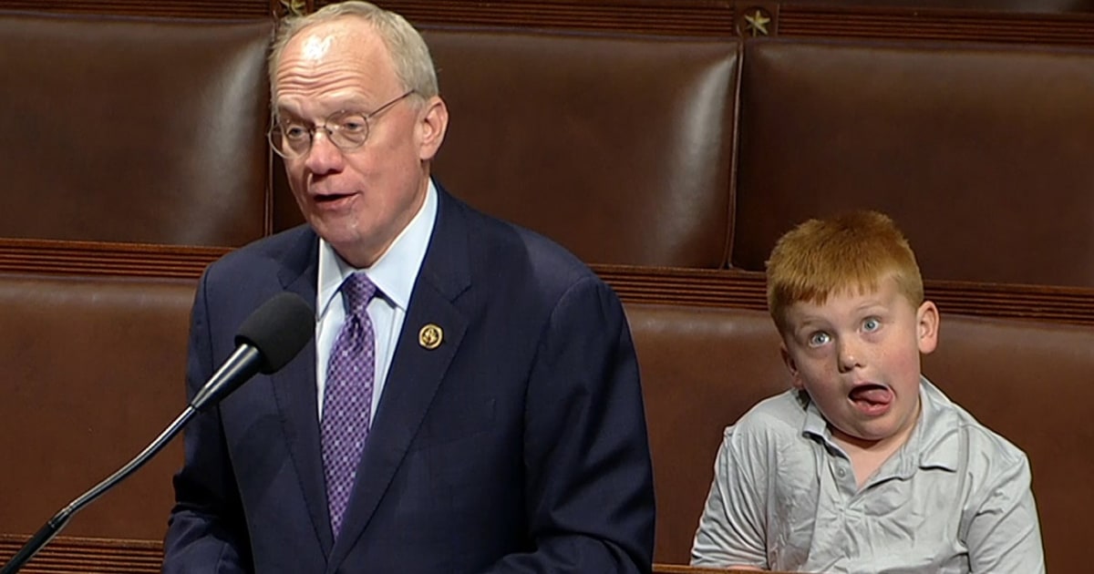 Rep. John Rose’s son steals the show on the House floor