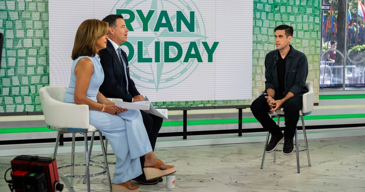 Philosopher Ryan Holiday shares wisdom from historic trailblazers