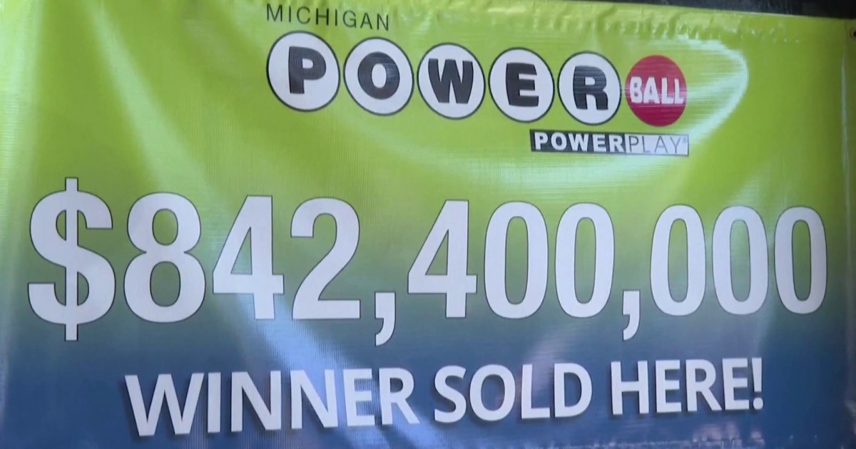 Lottery group in Michigan claims $842 Powerball jackpot