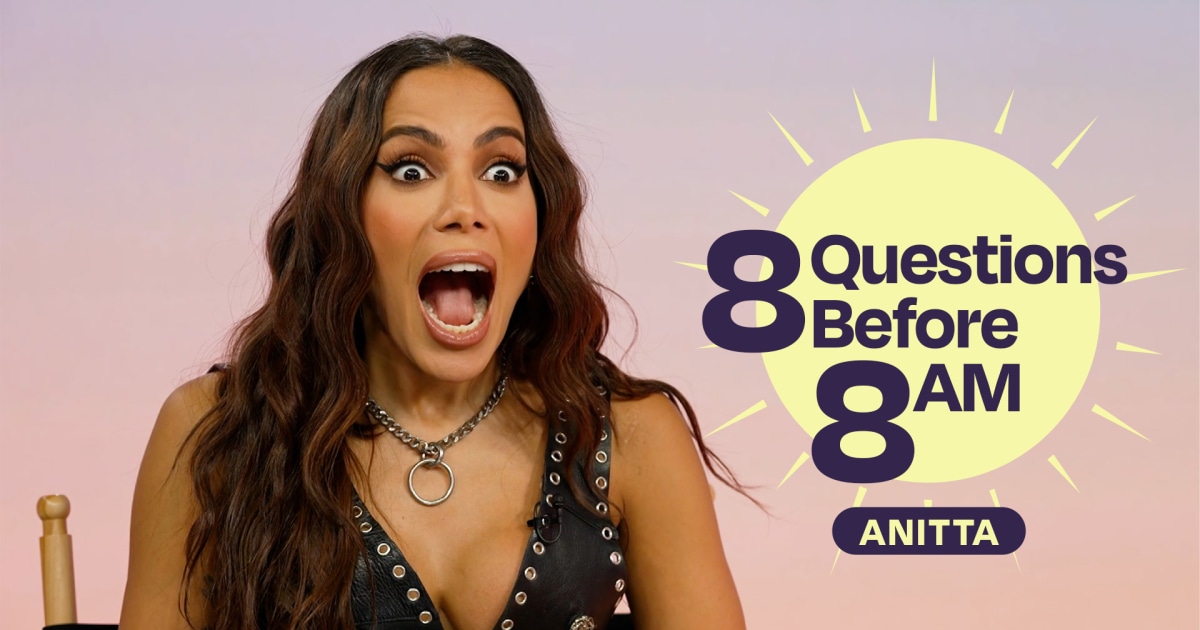 Anitta Reveals The Morning Text Peso Pluma Sent | 8 Before 8