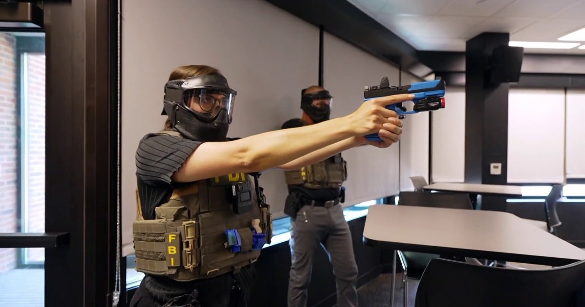 TODAY goes inside the FBI's elite training facility