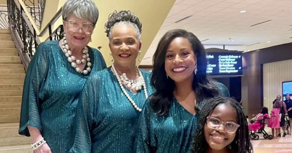 Sheinelle Jones posts 4 generations of her family in sweet video