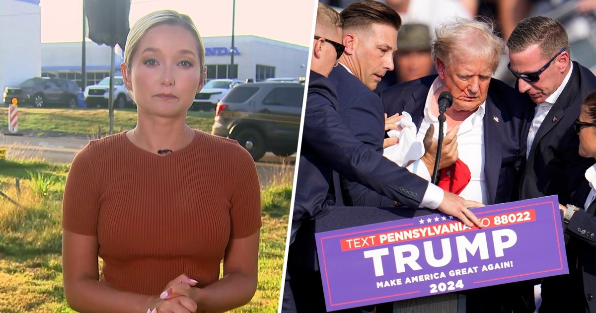 NBC News reporter on witnessing Trump assassination attempt