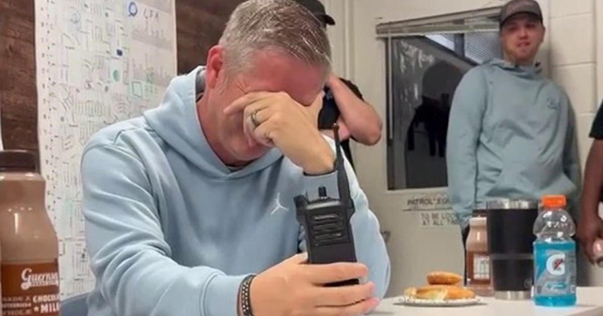 Police chief gets emotional during final call out before retirement