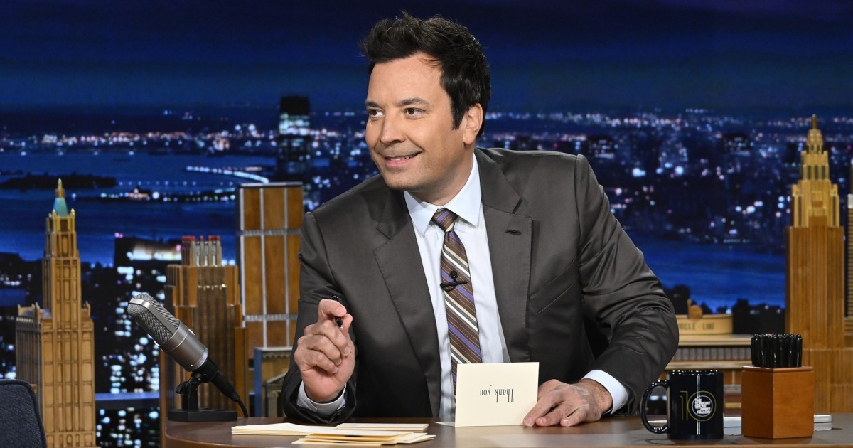 Jimmy Fallon thanks viewers after hitting 2,000 episode milestone