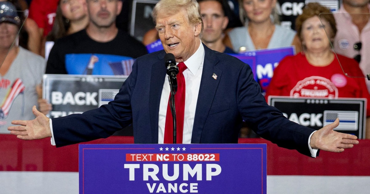 Trump, back on the campaign trail, ramps up attacks against Harris