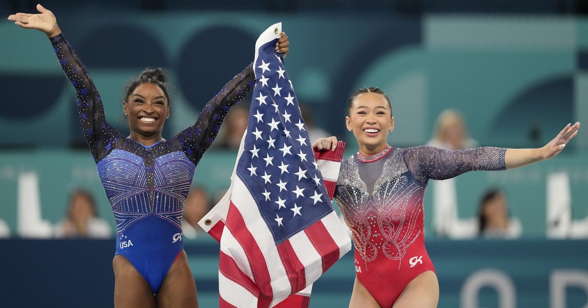 Simone Biles and Suni Lee shine with all-around medal wins