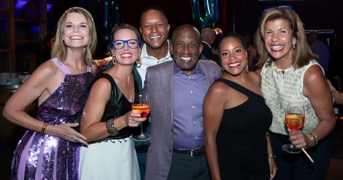 Earth Wind & Fire performs at Al Roker’s surprise 70th birthday