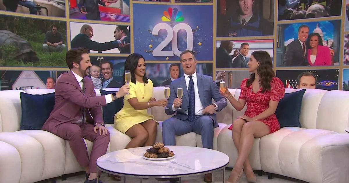 Peter Alexander celebrates 20 years at NBC News!