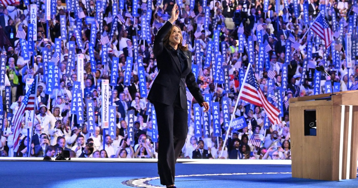 After historic DNC, Kamala Harris sets sights on swing states