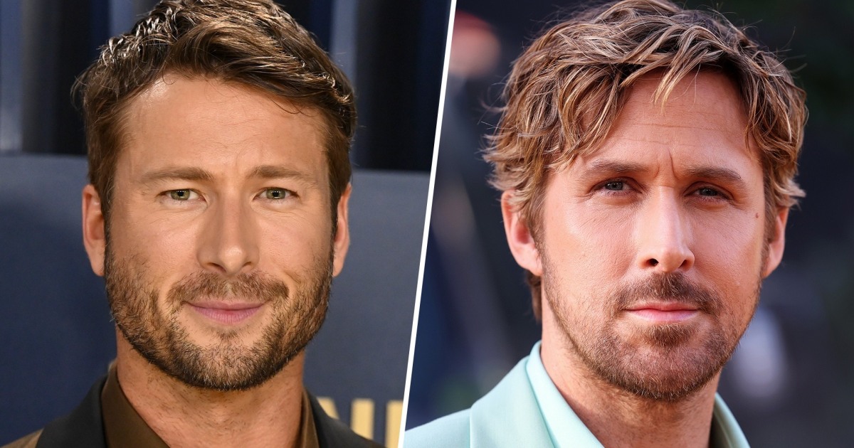 Glen Powell reacts to claim he has more appeal than Ryan Gosling