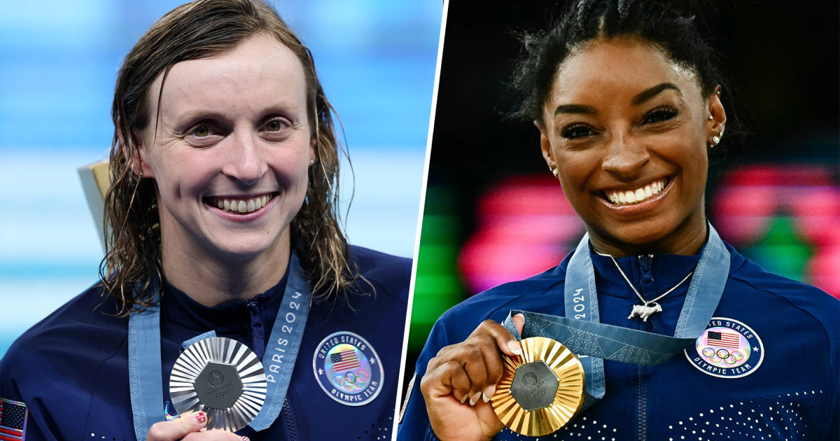 2024 Olympics: Simone Biles, Katie Ledecky add to their legacy
