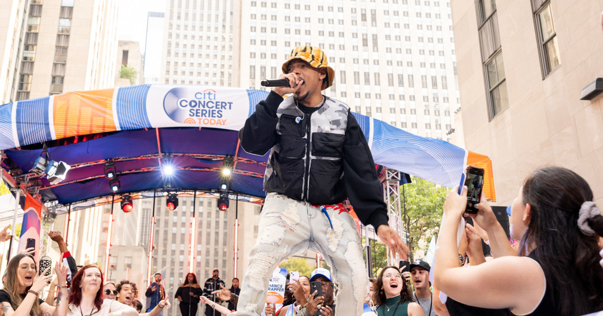 Watch Chance the Rapper perform ‘Sunday Candy’ live on TODAY