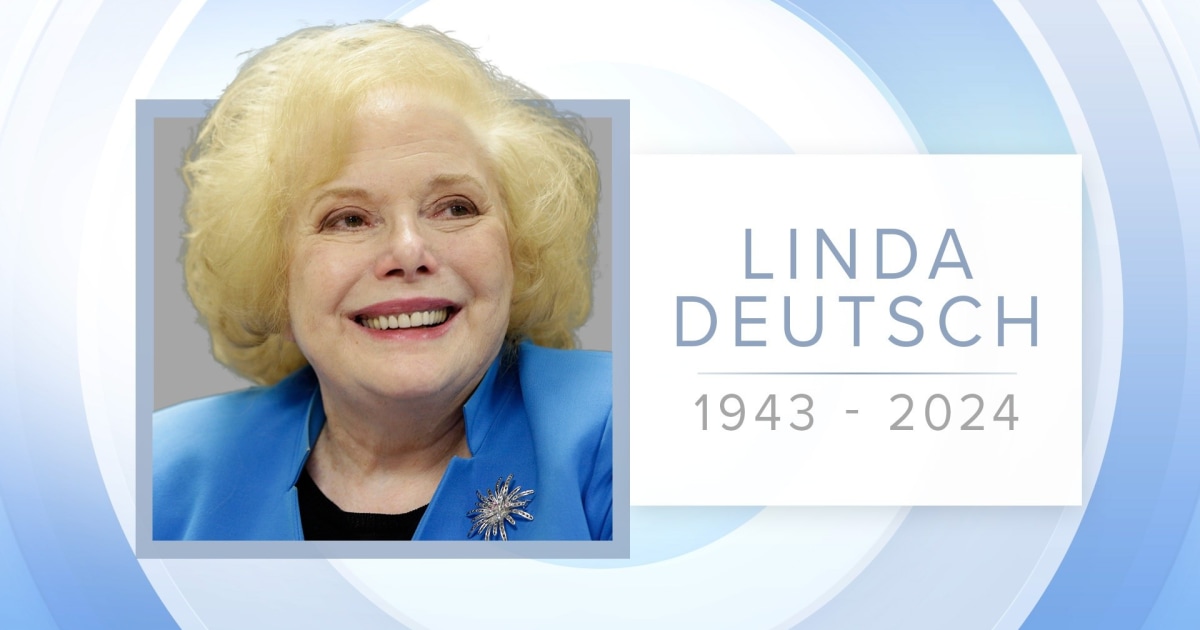 Linda Deutsch, who covered history's high-profile trials, dies at 80