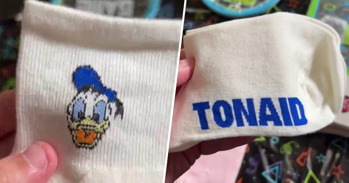 Dad shares hilarious sock fail ahead of family Disney trip