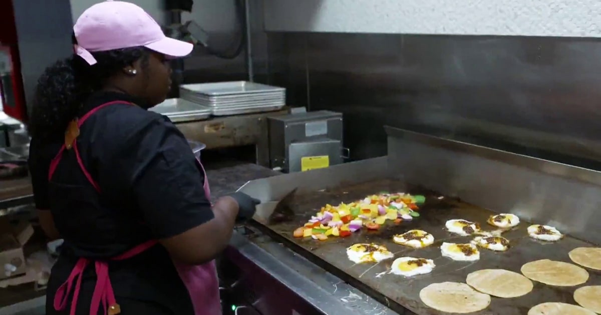 Inside the cafeteria serving Texan-sized meals for Houston football
