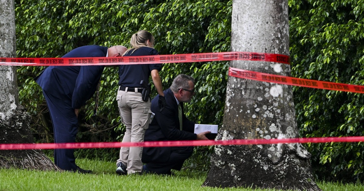 Bodycam shows arrest of suspect in Trump golf course shooting