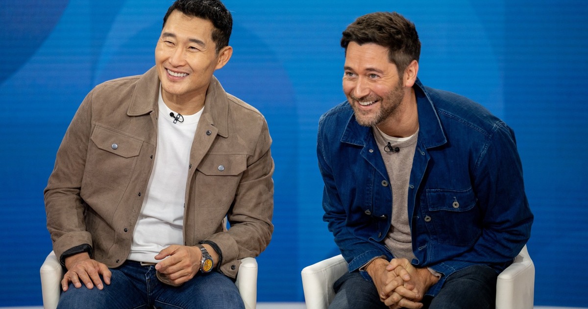 Daniel Dae Kim and Ryan Eggold talk Broadway play ‘Yellow Face’