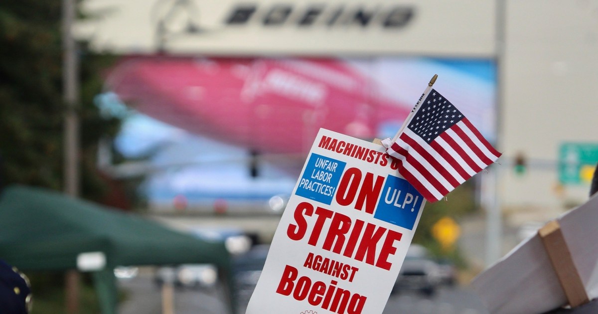 Union rejects Boeing's 'best and final' offer to striking workers
