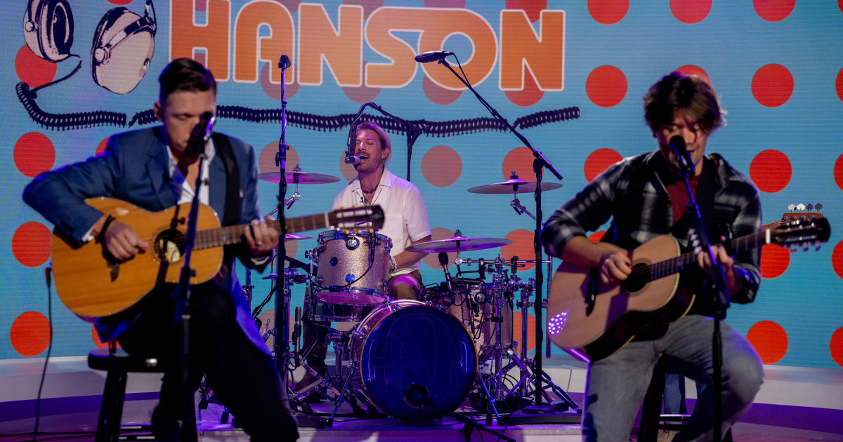 Hanson talk family and perform ‘Penny & Me’ live on TODAY