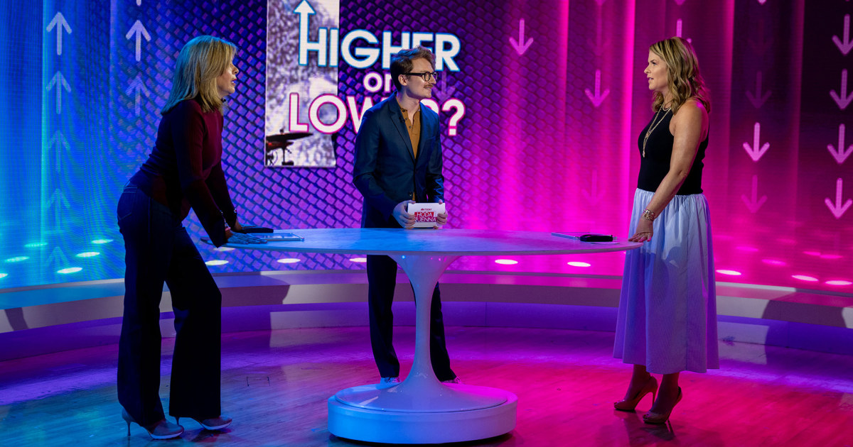 Hoda and Jenna guess ‘Higher or Lower’ in pop culture trivia