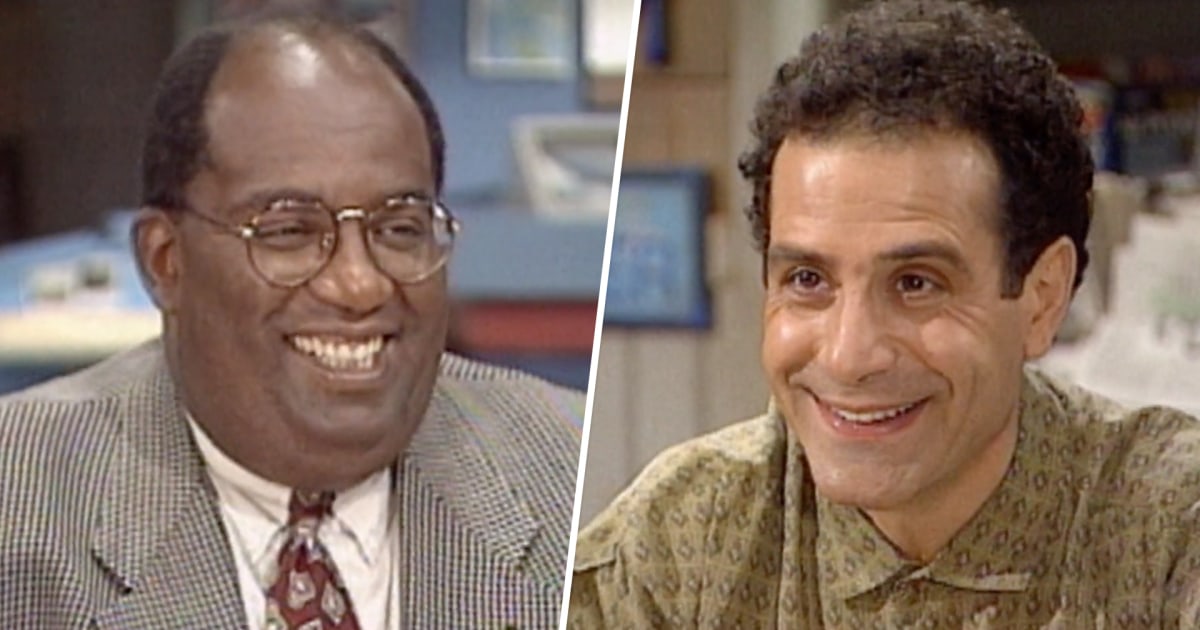 From 1993: Al Roker interviews Tony Shalhoub and cast of ‘Wings’