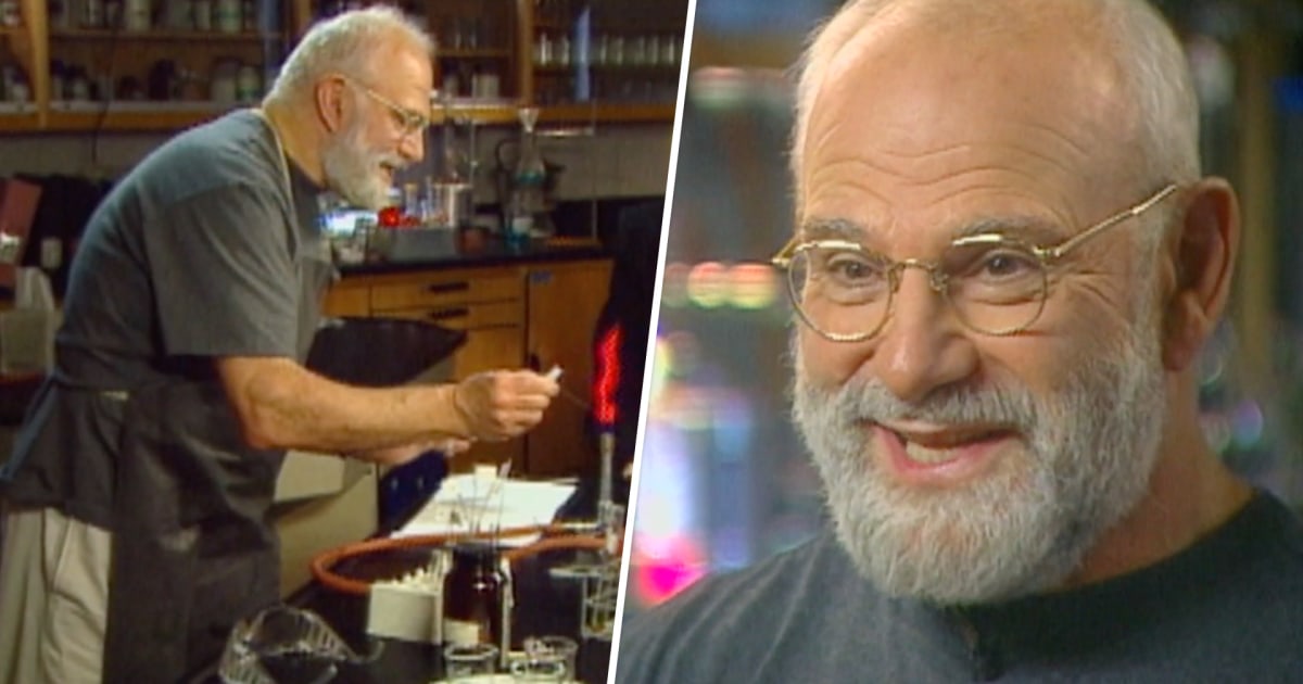From 2002: Oliver Sacks talks fascination with chemistry on TODAY