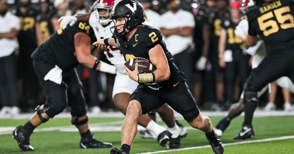 Vanderbilt football shocks top-ranked Alabama in historic upset
