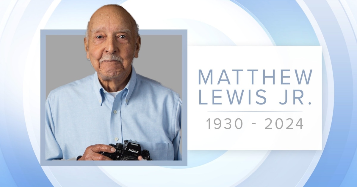 Matthew Lewis Jr., Pulitzer Prize-winning photographer, dies at 94