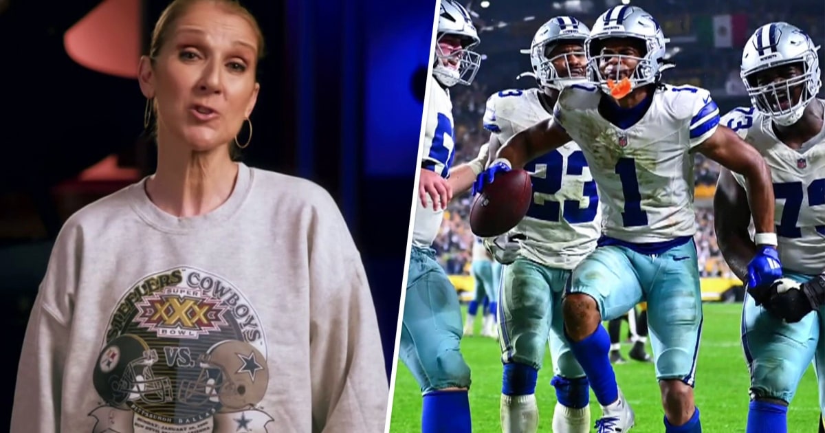 Celine Dion celebrates Sunday Night Football in new promo