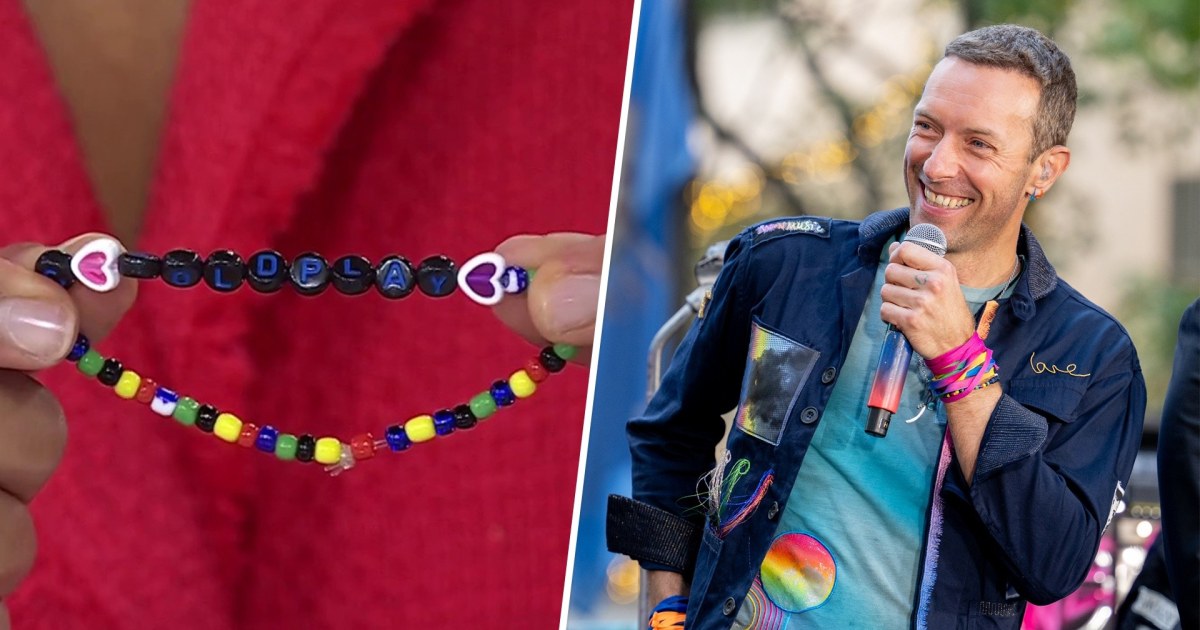 Chris Martin gifts Hoda Kotb special Coldplay friendship bracelet