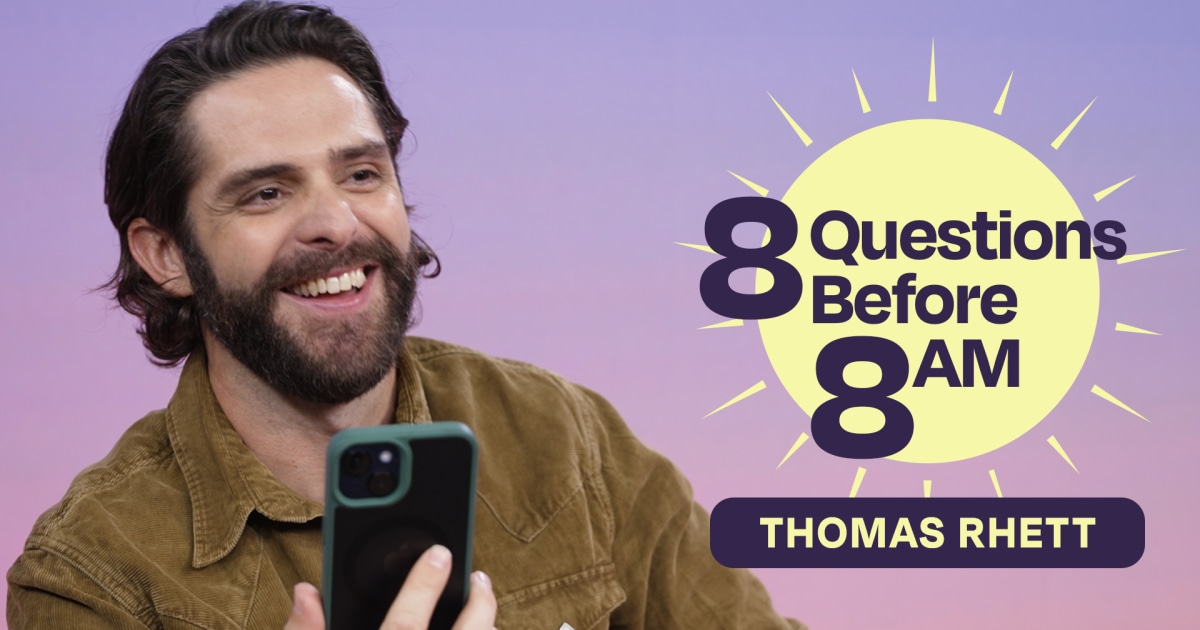 Thomas Rhett on 'About A Woman' and the song that changed his career ...