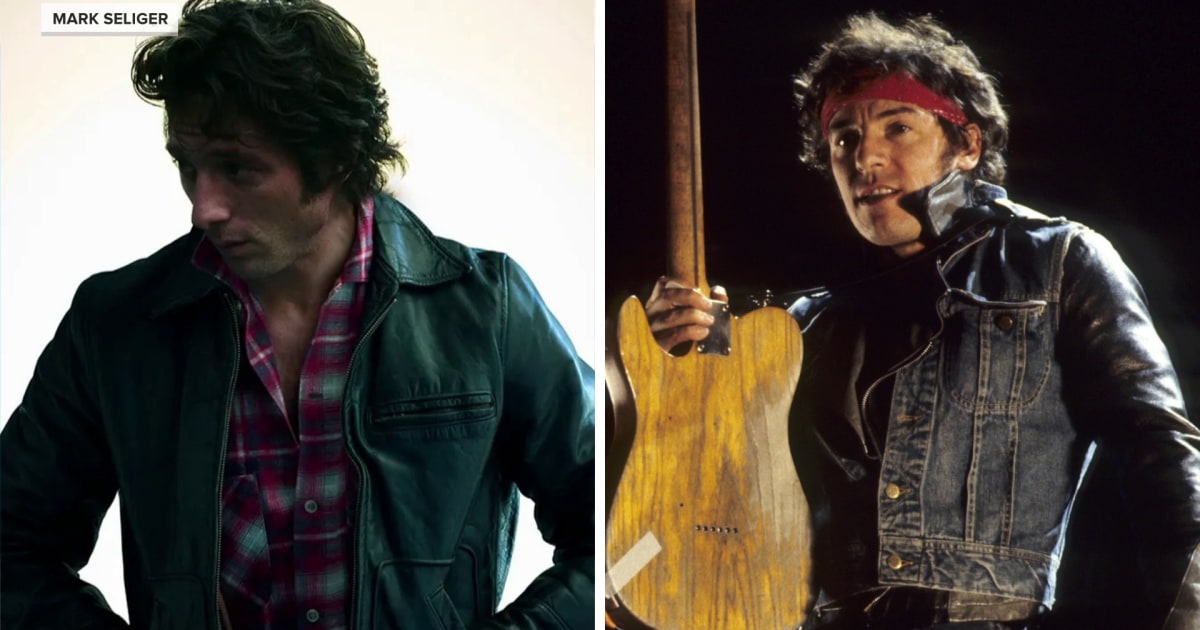 Get first look at Jeremy Allen White as Bruce Springsteen for biopic