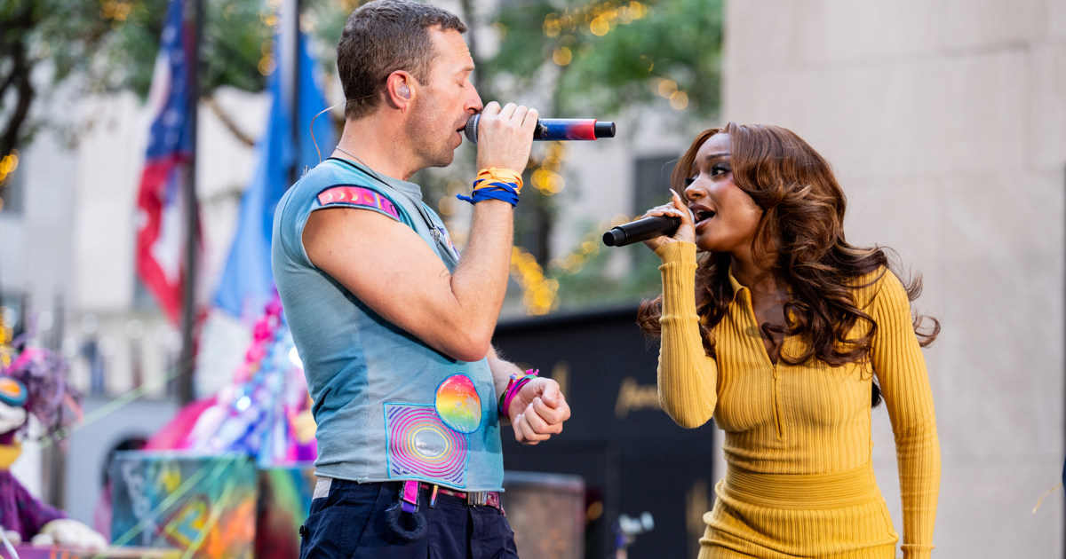 Coldplay, Ayra Starr, The Weirdos perform ‘GOOD FEELiNGS’