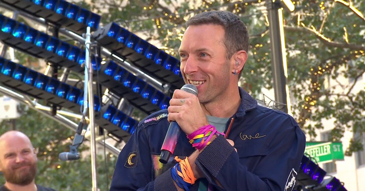Coldplay’s Chris Martin opens up to TODAY about plans to retire