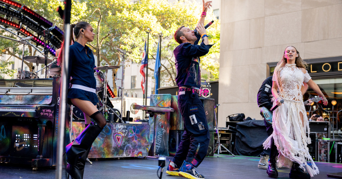 Elyanna and TINI join Coldplay to perform ‘We Pray’ live on TODAY