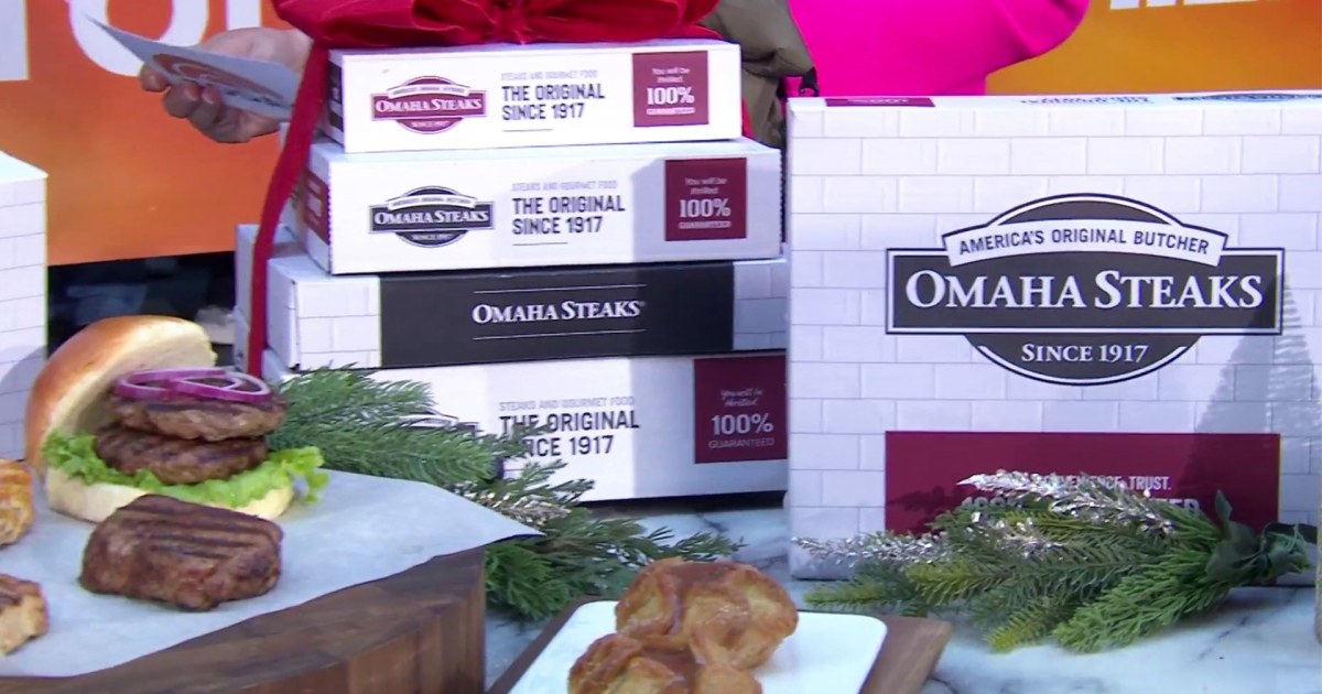 Shop holiday deals on Omaha Steaks, holiday trays, more