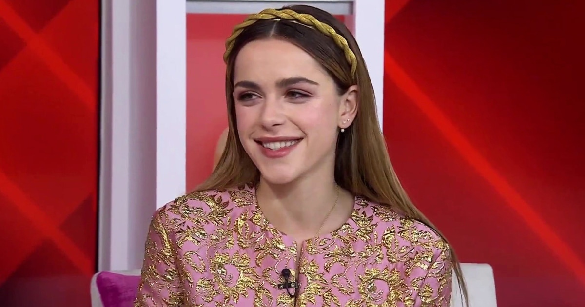 Kiernan Shipka talks new film 'Red One,' running into Jon Hamm