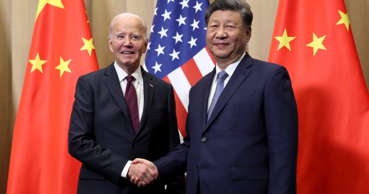 Biden meets with China’s President Xi for final time