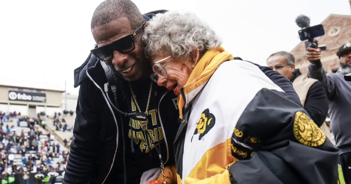 Colorado Buffaloes celebrate super fan Miss Peggy’s 100th birthday