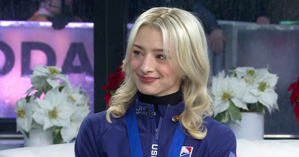 Amber Glenn talks historic Grand Prix title, road to Olympics