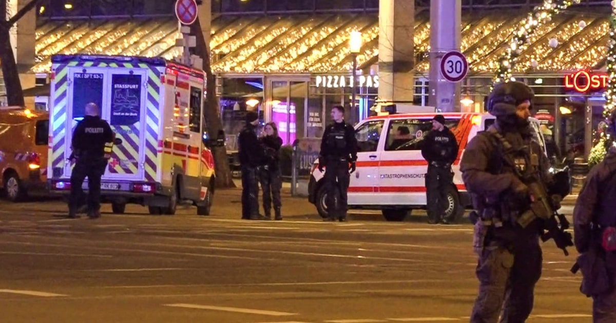 5 dead, 200 injured in German Christmas market car attack
