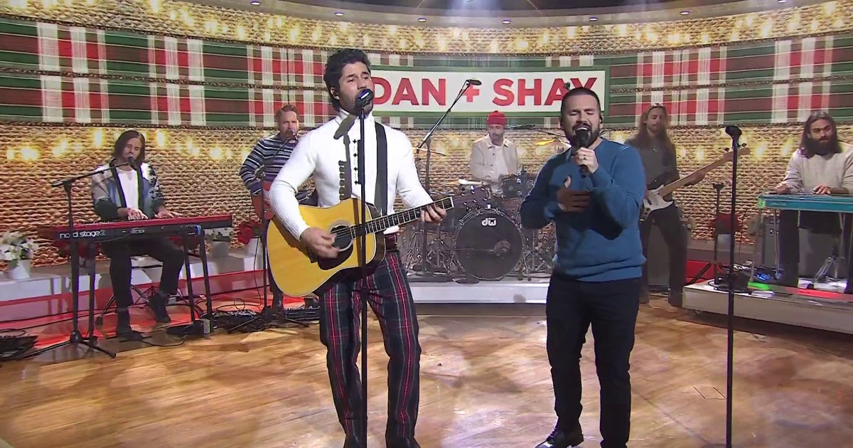 Watch Dan + Shay perform ‘Save The Snowman’ live on TODAY