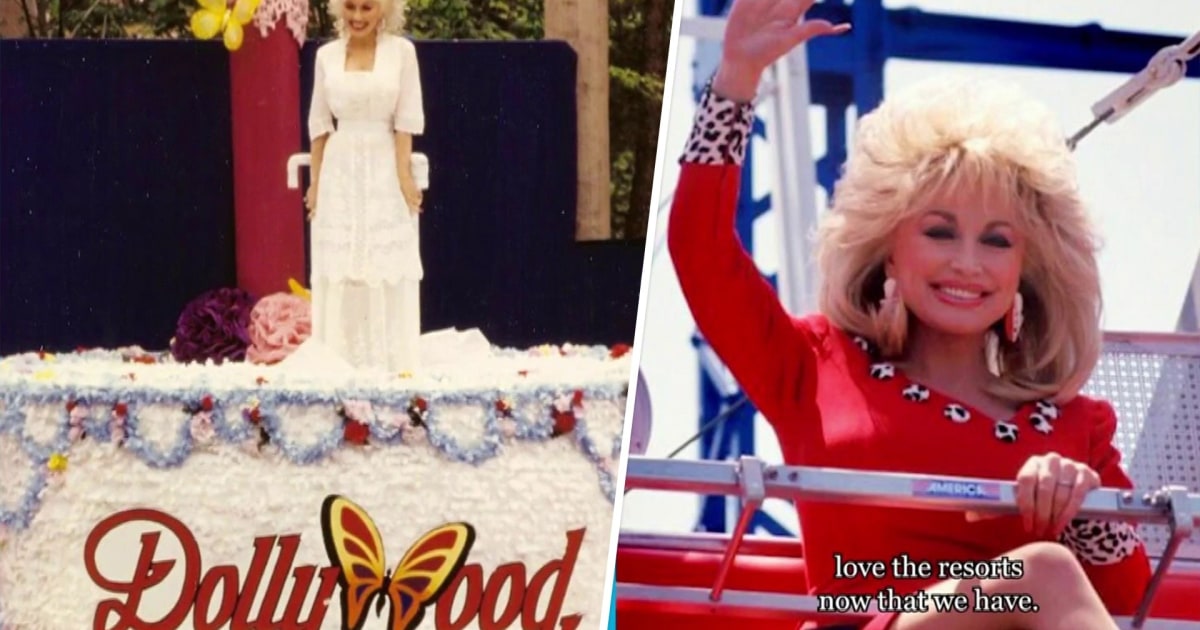 Dolly Parton celebrates 40th anniversary of Dollywood