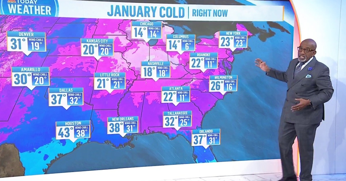 TODAY's Al Roker tracks wildfire winds, major winter storm