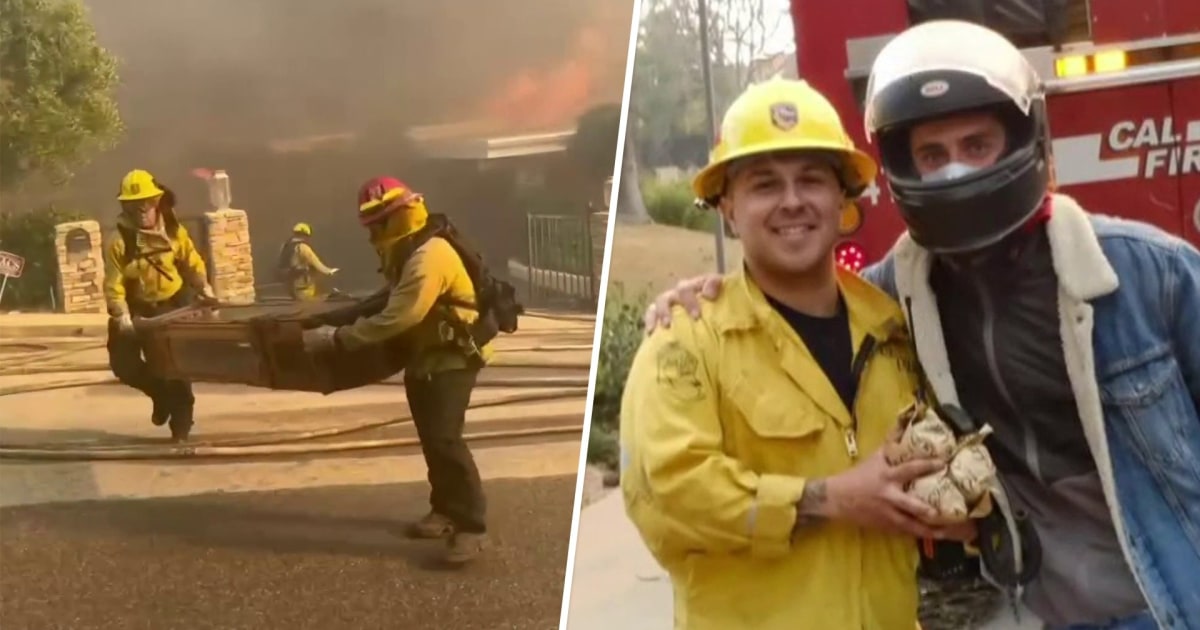 Countless acts of humanity, heroism on display during LA wildfires
