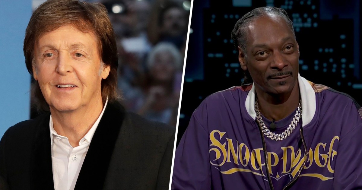 Snoop Dogg surprised to learn Paul McCartney likes his music